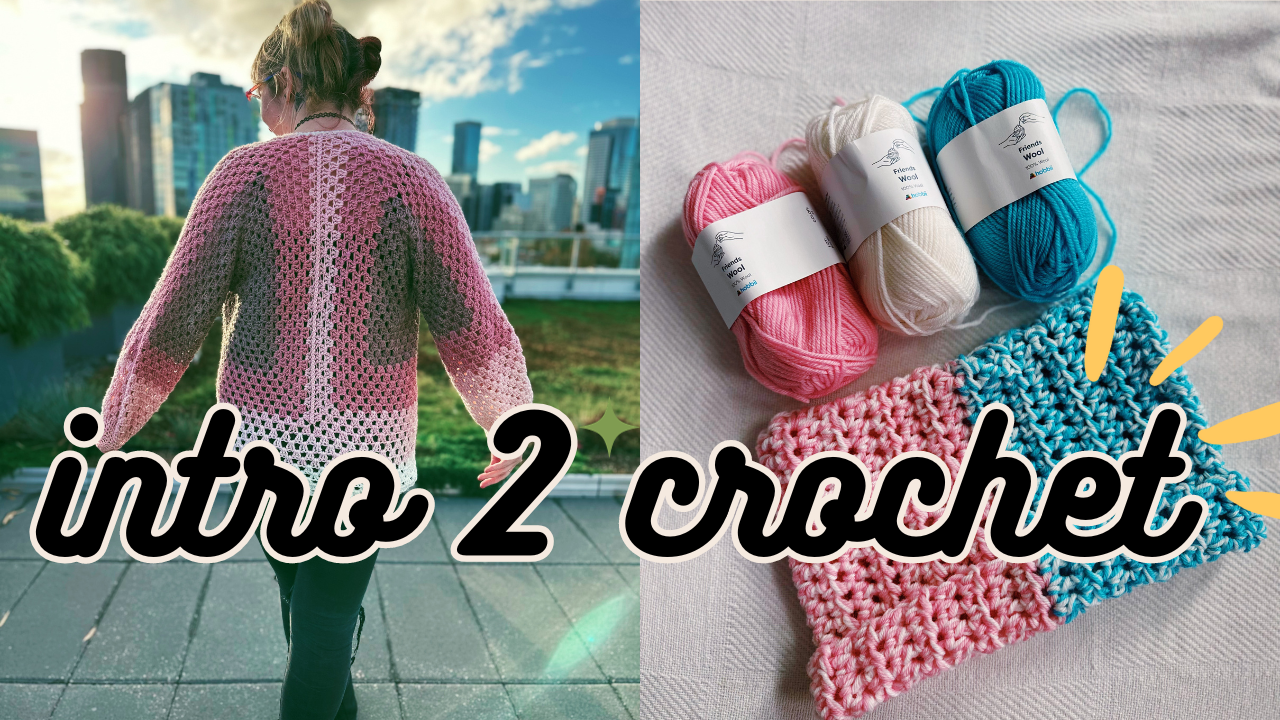 Intro To Crochet - Tutorial - Sam Bartley Designs